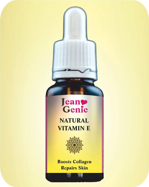 Natural Vitamin-E Oil for Scars & Ageing | Jean Genie